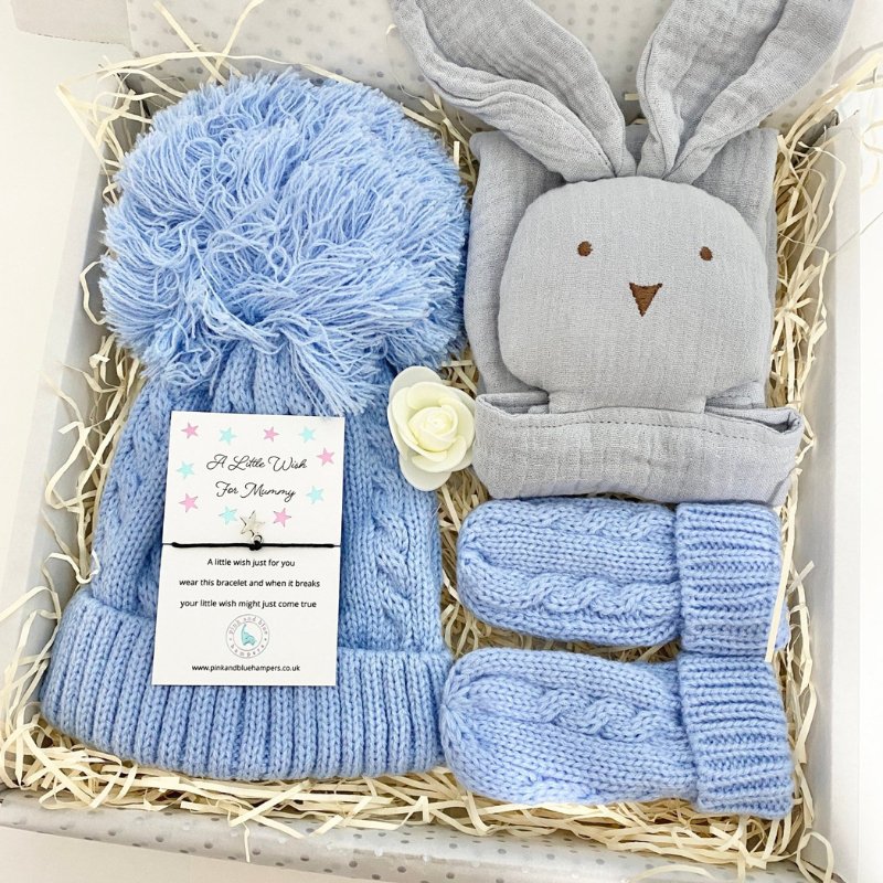 Perfectly Curated Baby Boy Gifts – Pink and Blue Hampers
