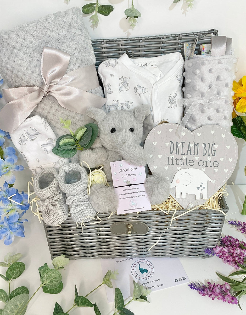 New Mum Hamper - Sweet Dreams Baby – Pink and Blue Hampers
